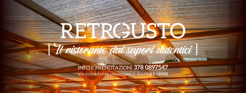 Ristorante RETROGUSTO - Lazio - Menu Digitale